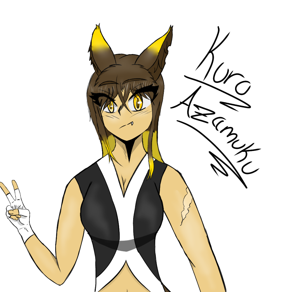 Kuro Azamuku - ibisPaint