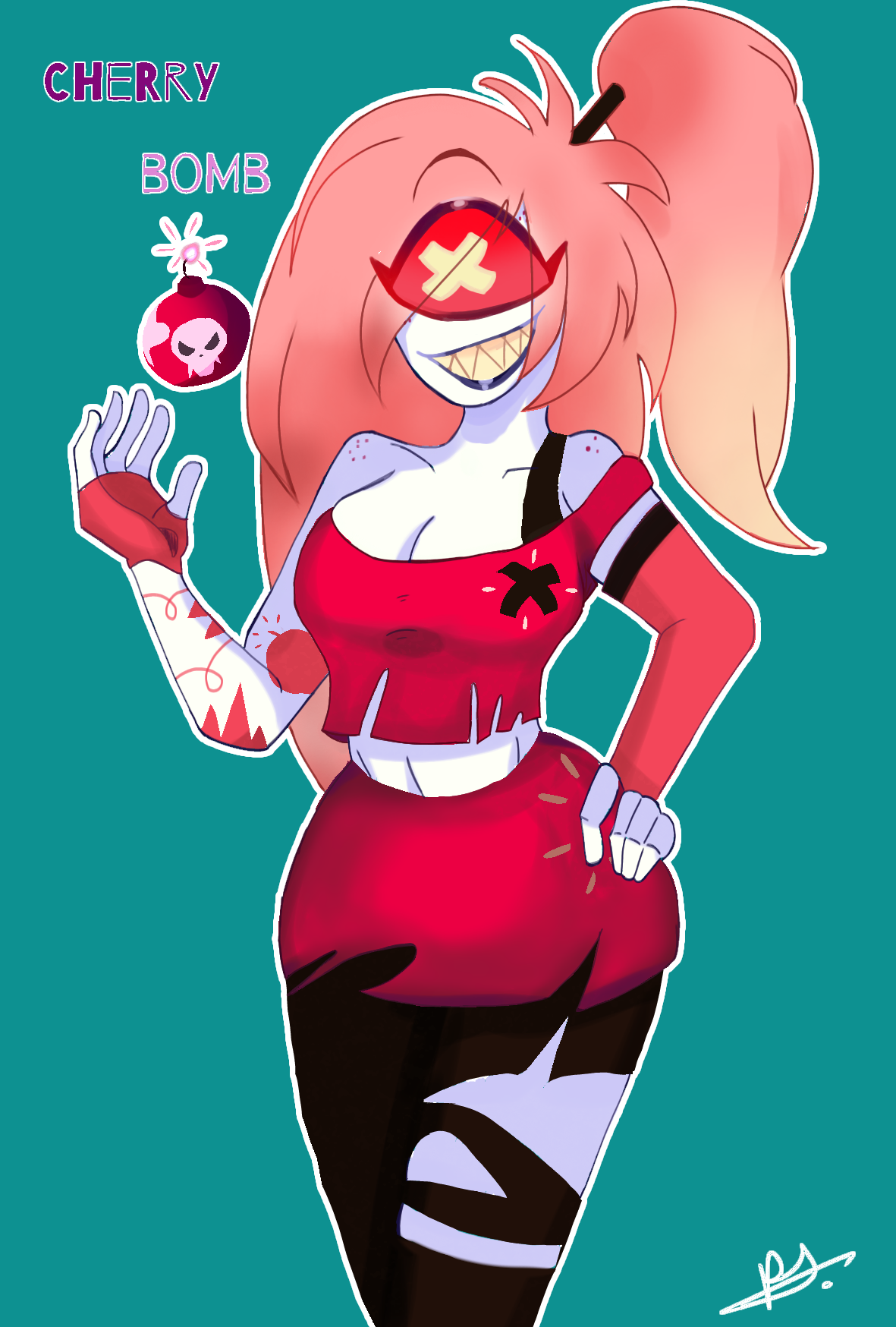 Cherry bomb 🍒💣 - ibisPaint