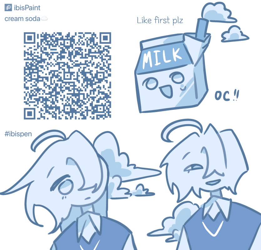 Cream soda - ibisPaint