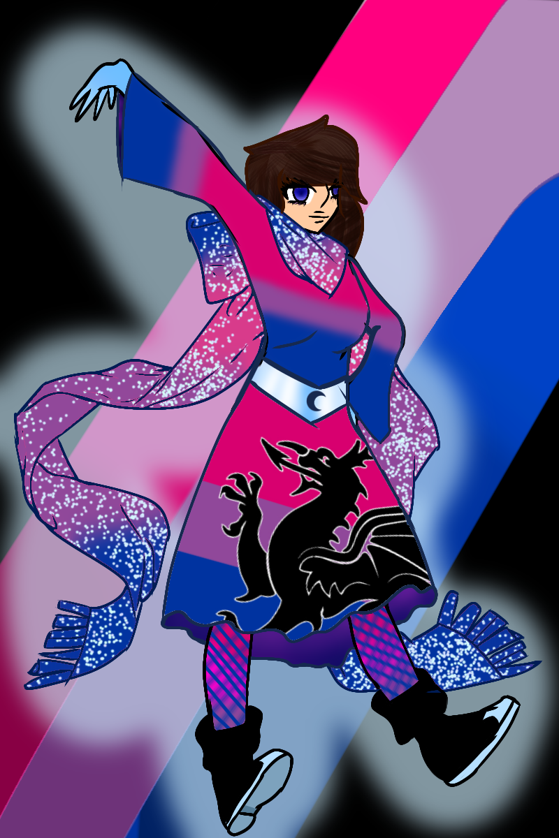 me and my pride day flag - ibisPaint