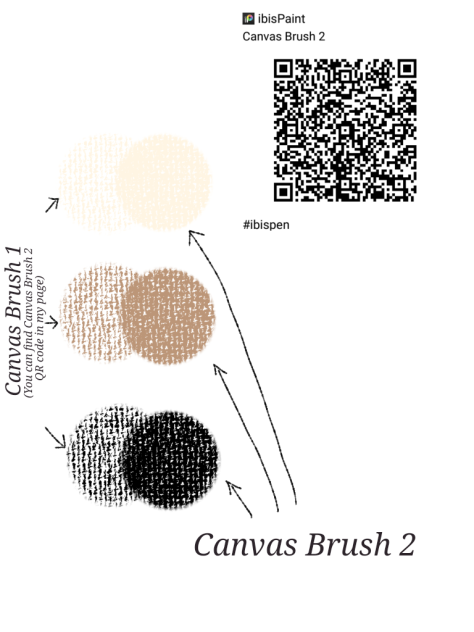 brush QR code (Canvas Brush 2) - ibisPaint