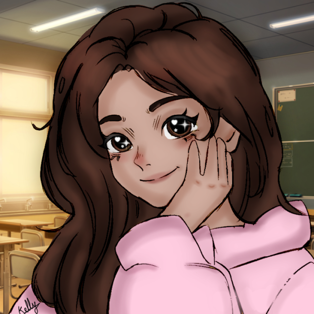 Menina do ensino médio - ibisPaint