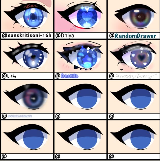 Seventh time doing a eye collab - ibisPaint