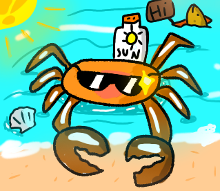 a crab - ibisPaint