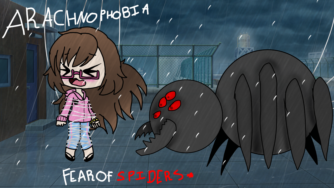 Drawing my phobia 〰ARACHNOPHOBIA🕷 - ibisPaint
