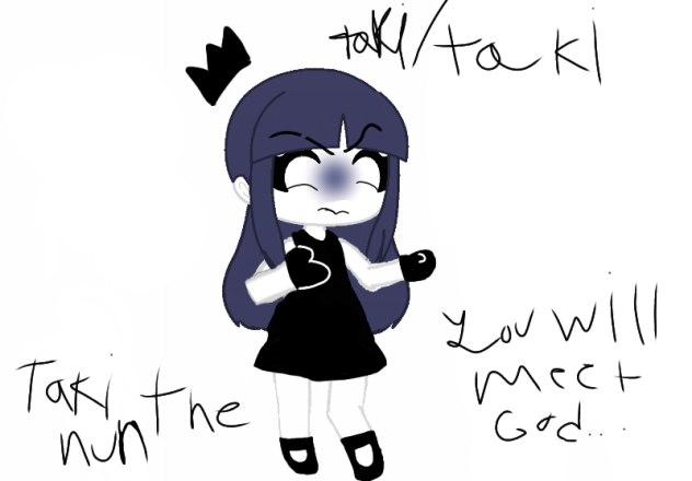 Taki The Evil Nun - ibisPaint