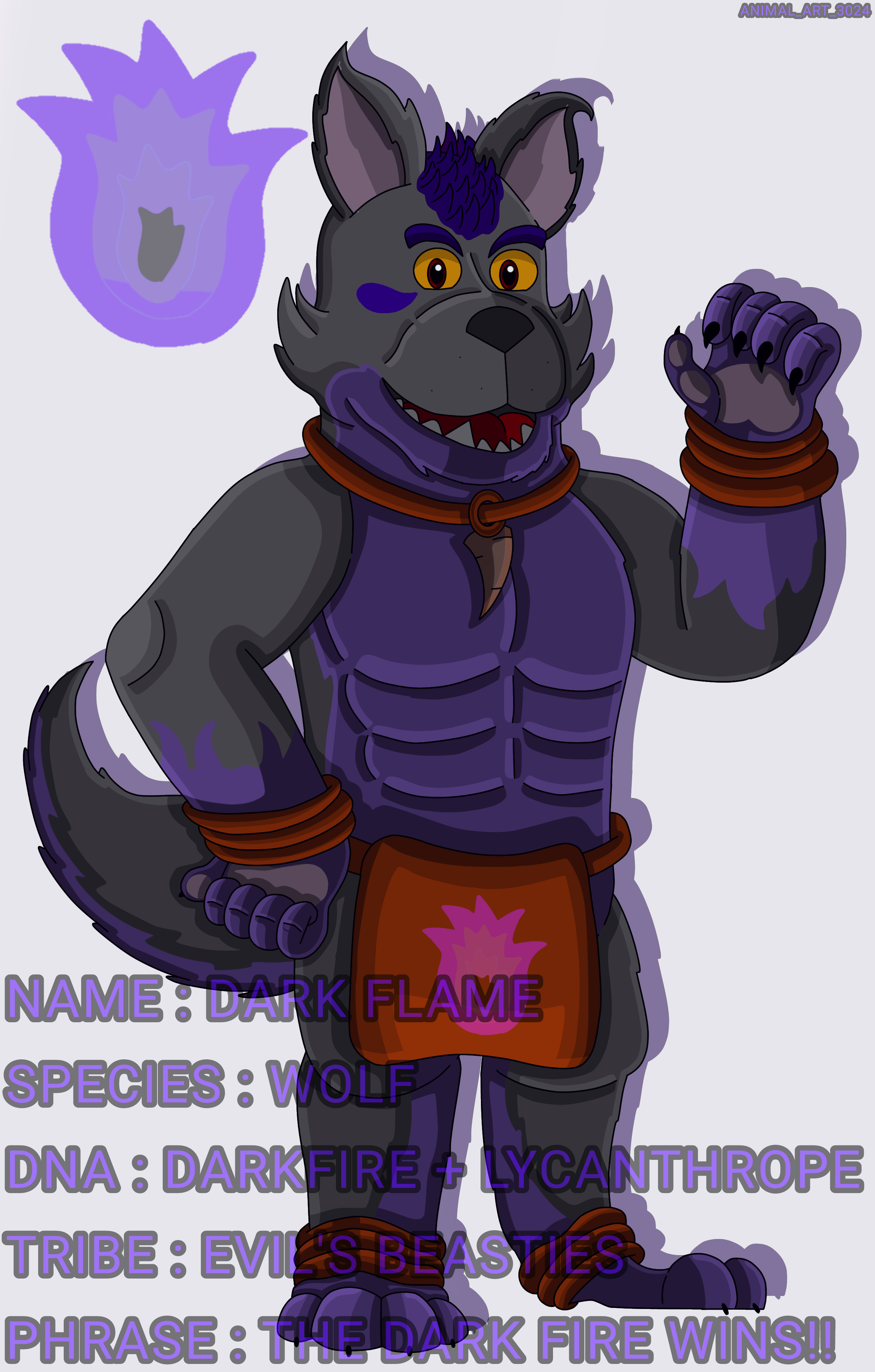 Dark Flame darkfire + lycanthrope - ibisPaint