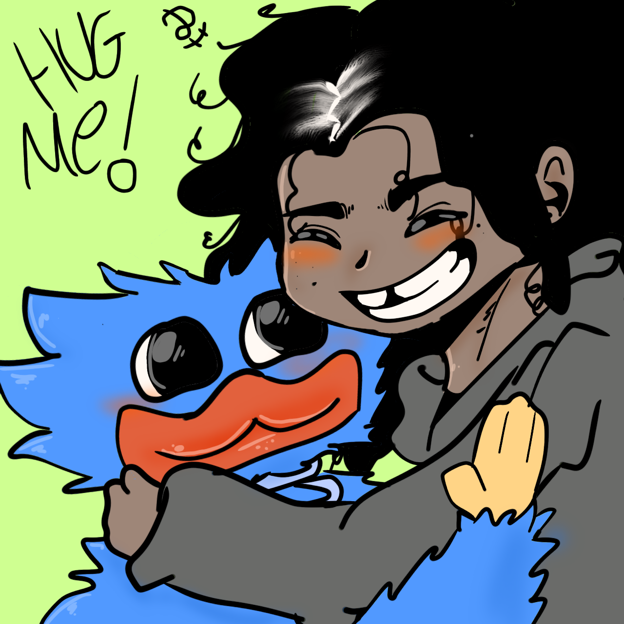 hug me huggy - ibisPaint