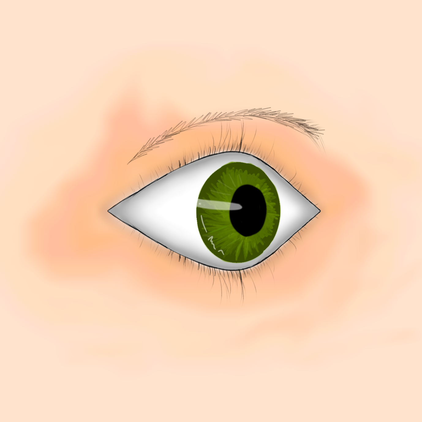 HORRIBLE EYE - ibisPaint