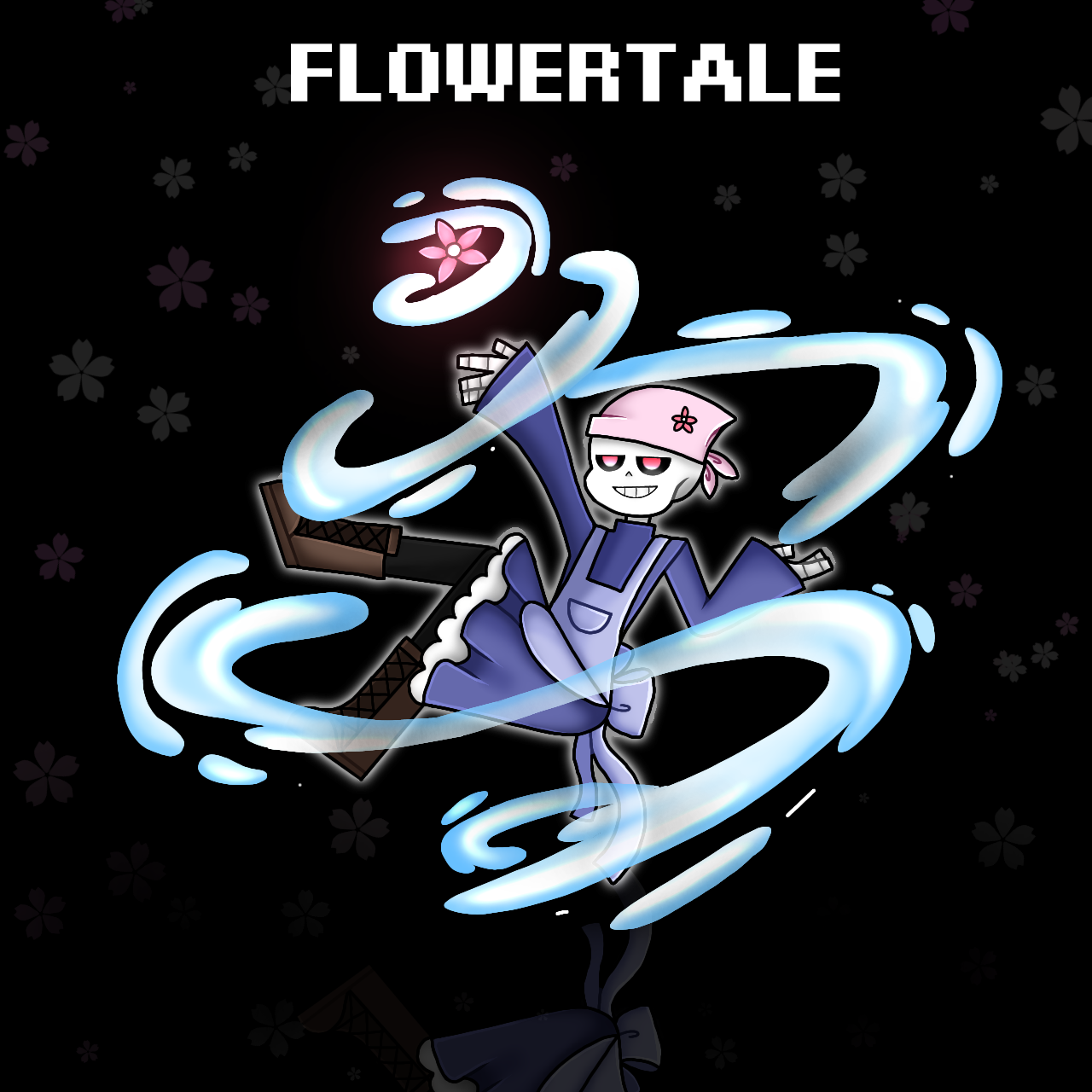 flower using his water powers - ibisPaint