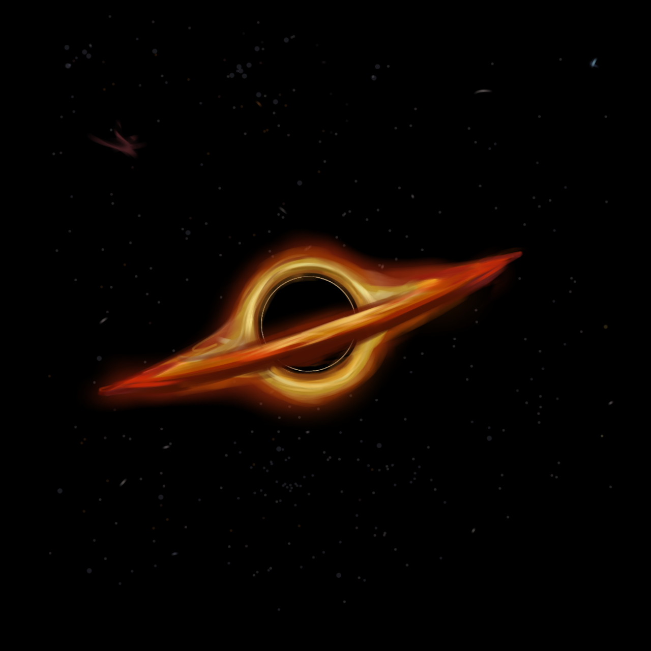 Black hole ^^ - ibisPaint