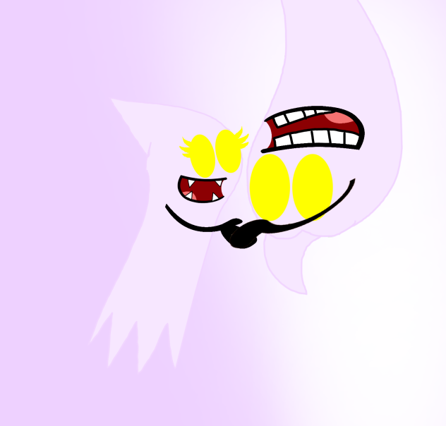 Ceiling Surprise x White Grabbing Ghost - ibisPaint