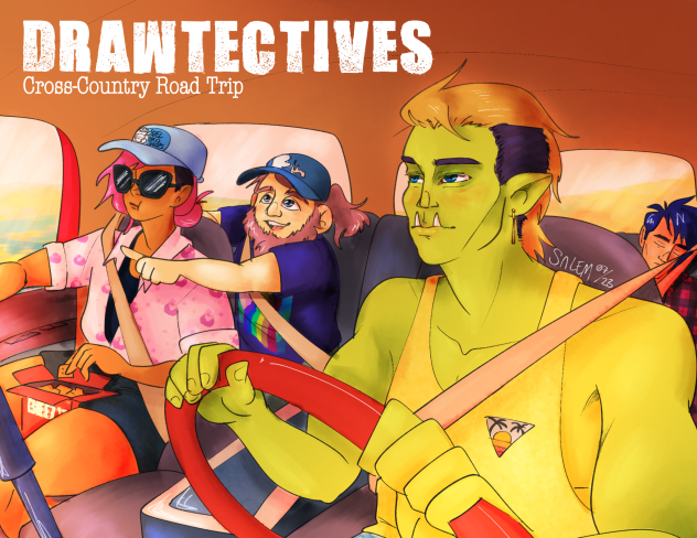 drawtectives road trip - ibisPaint