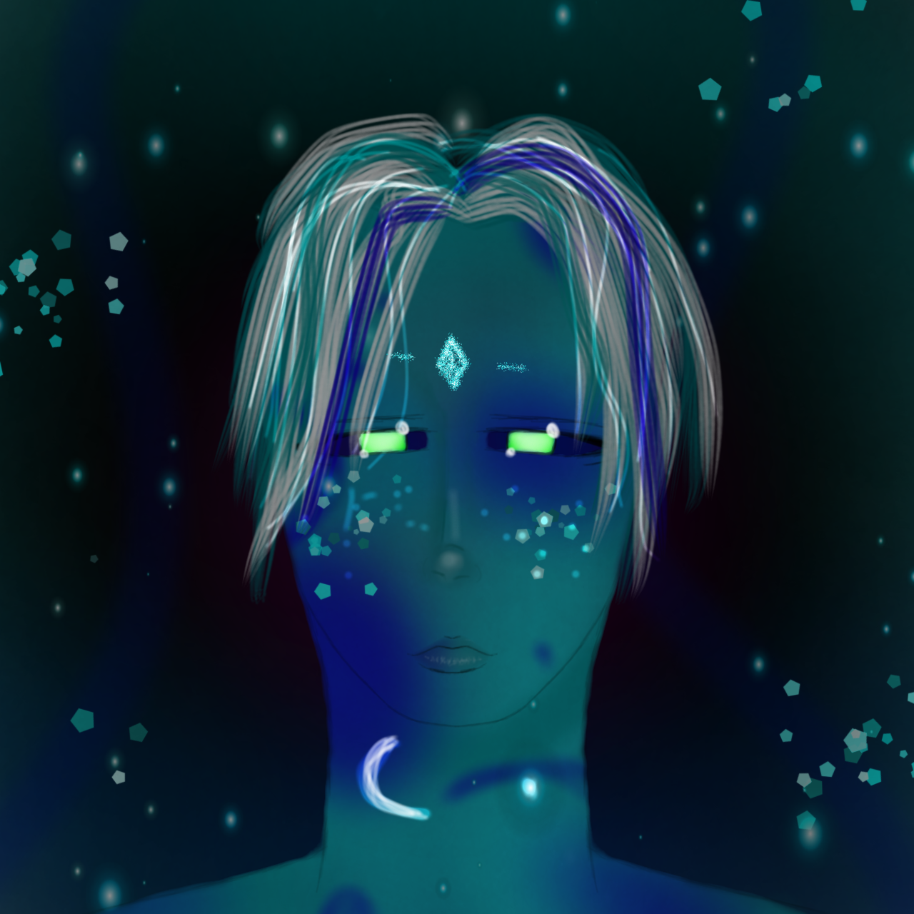 elfe bleu 💙💙 - ibisPaint