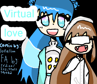 Fan art for the book Virtual love - ibisPaint