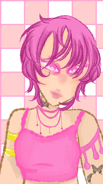 Pink aroma - ibisPaint