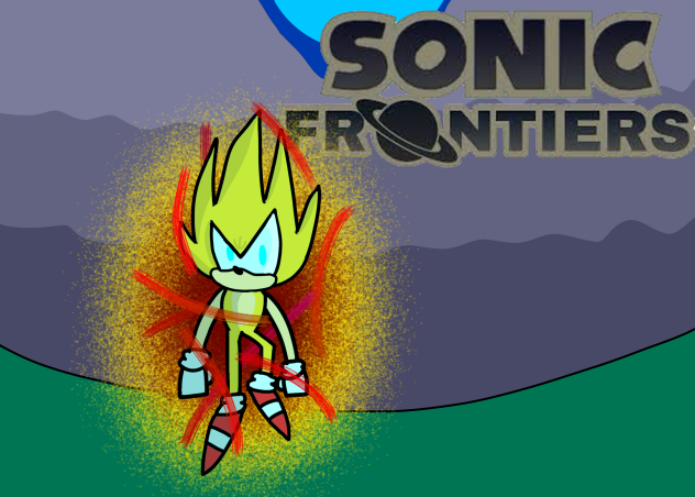 Cyber Super Sonic (Super sonic 2) - ibisPaint