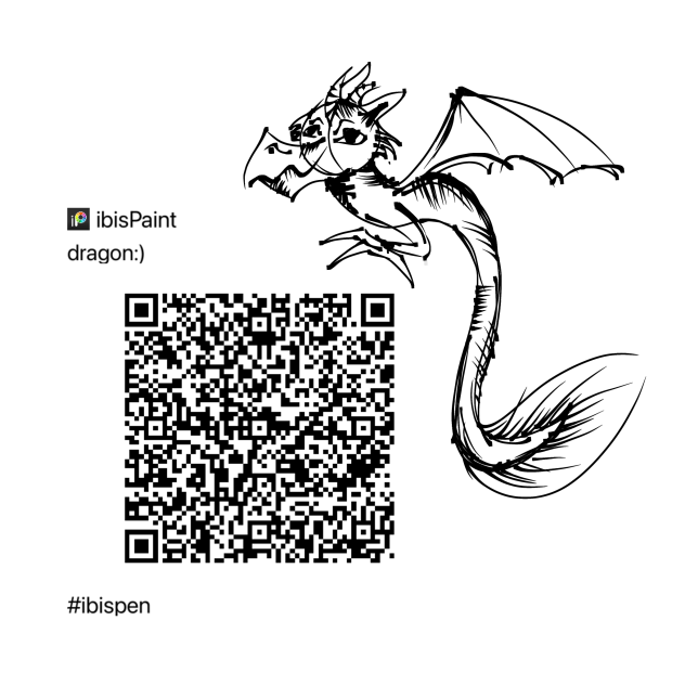 dragon pen - ibisPaint