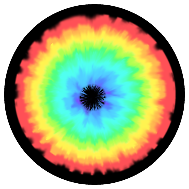 Rainbow eye - ibisPaint