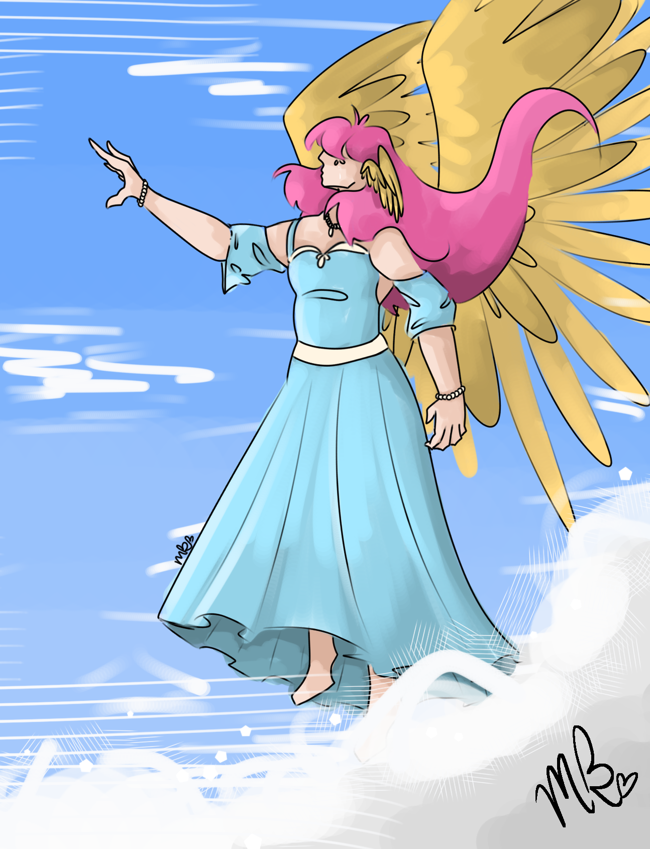 My Love.. Don't forget me.. - ibisPaint