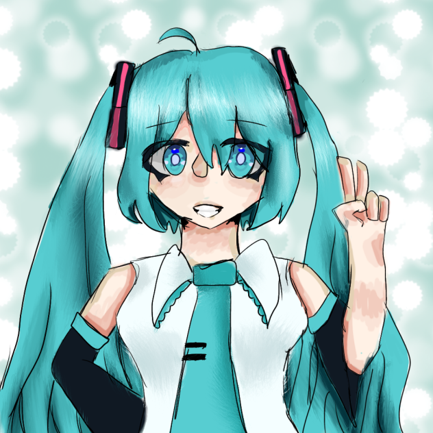 Hatsune Miku - ibisPaint