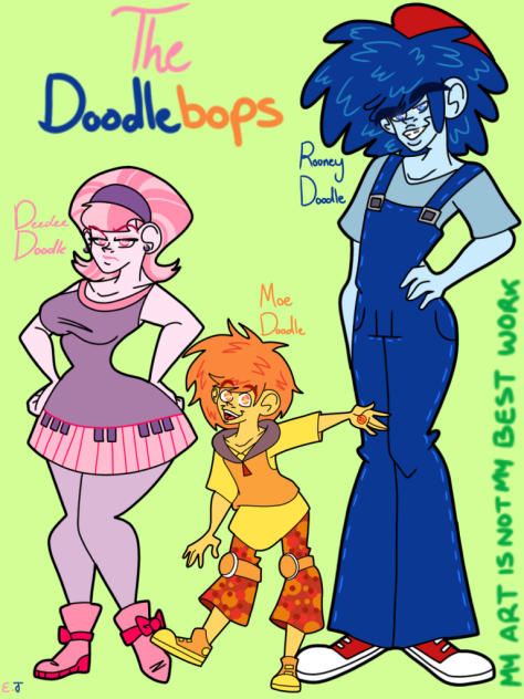 The Doodlebops as Kids (No Sound) - ibisPaint