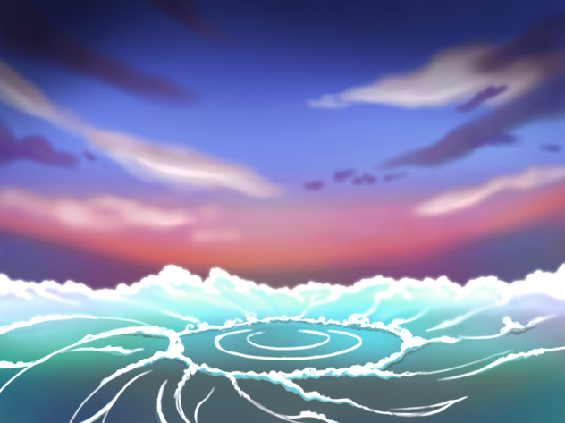 背景 「Magical water surface」 - ibisPaint