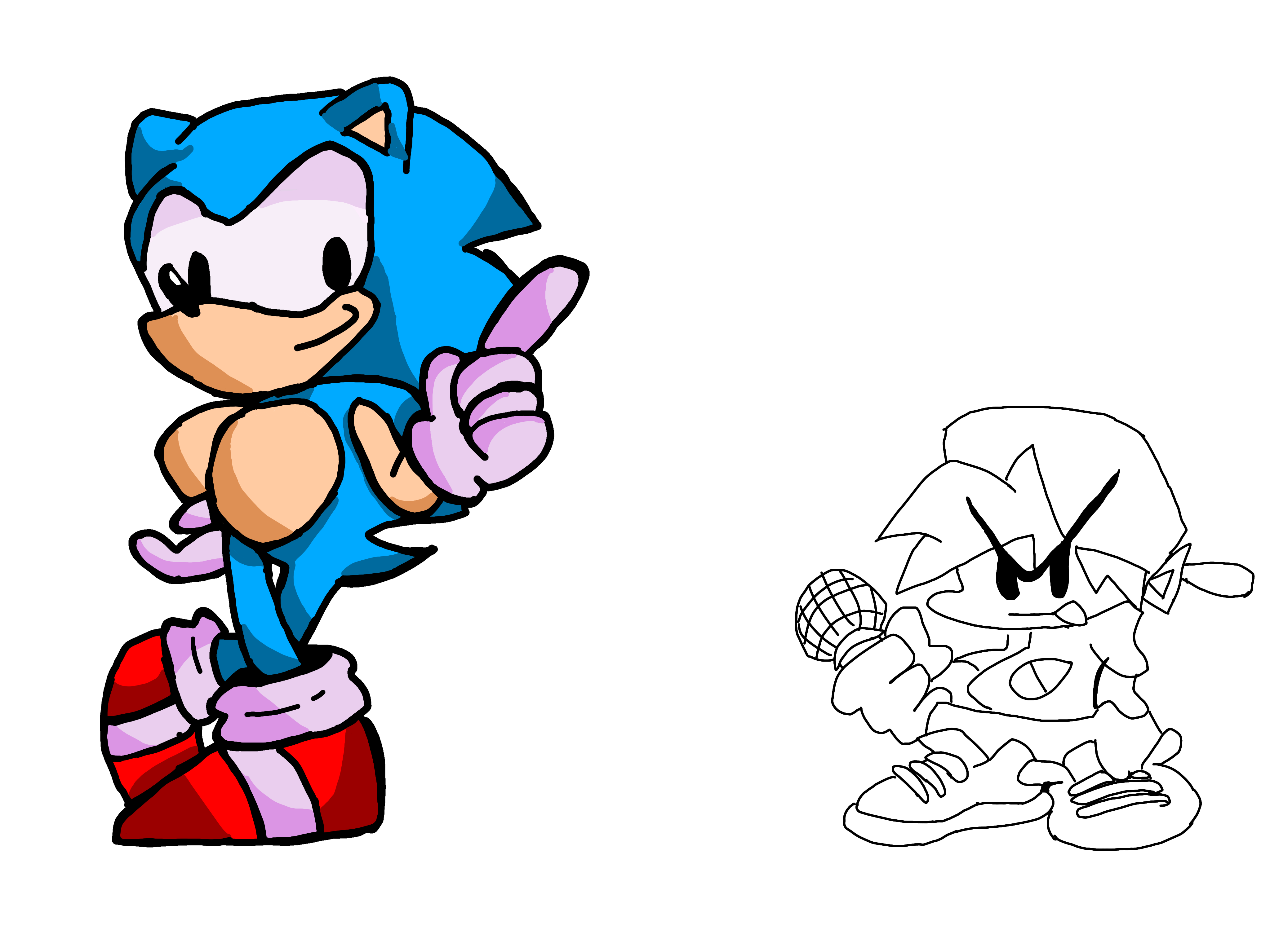 Sonic manía - ibisPaint