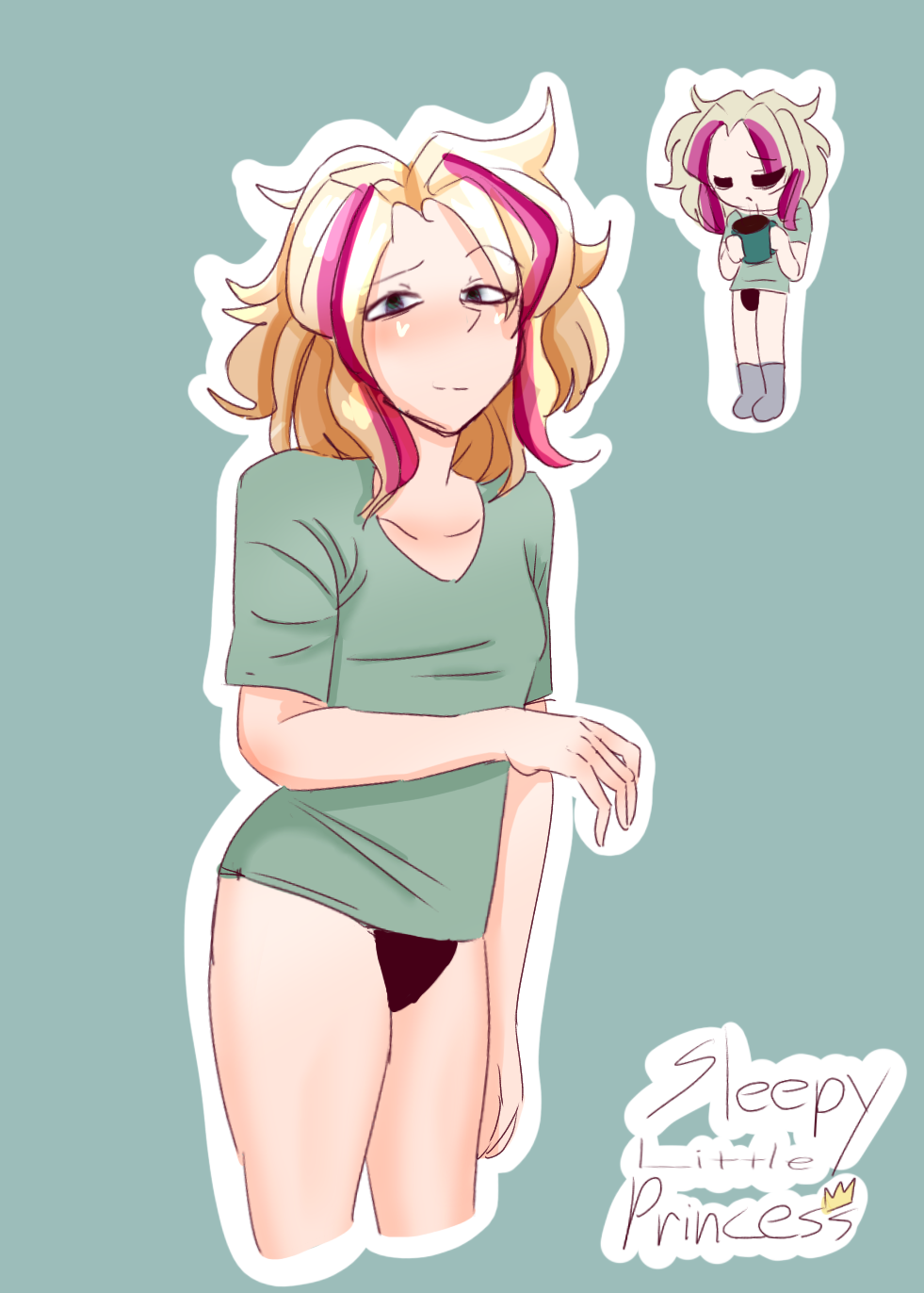 Sleepy little Princess! - ibisPaint