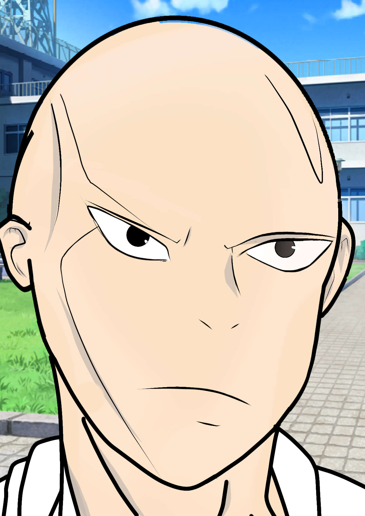 Saitama drawing - ibisPaint