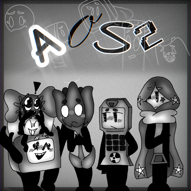AOS2 FANART!!! RAHHHHHH - ibisPaint