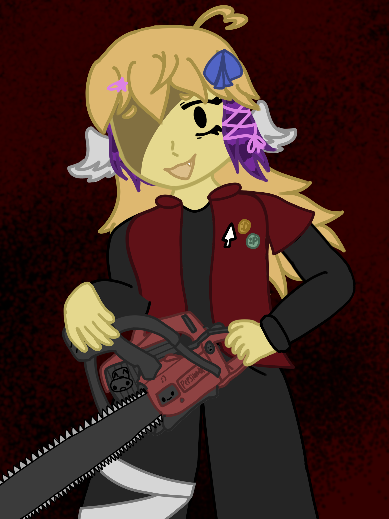 CHAINSAW!!!!!! - ibisPaint