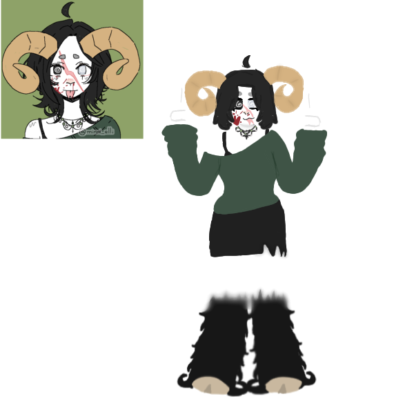 silly goat - ibisPaint