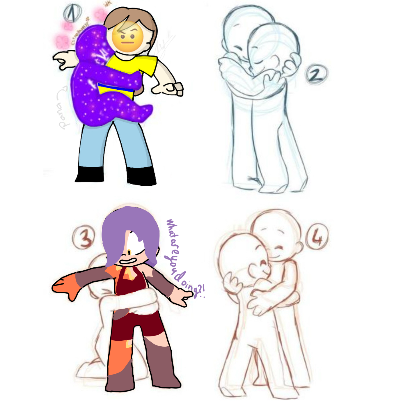 Hug collab - ibisPaint