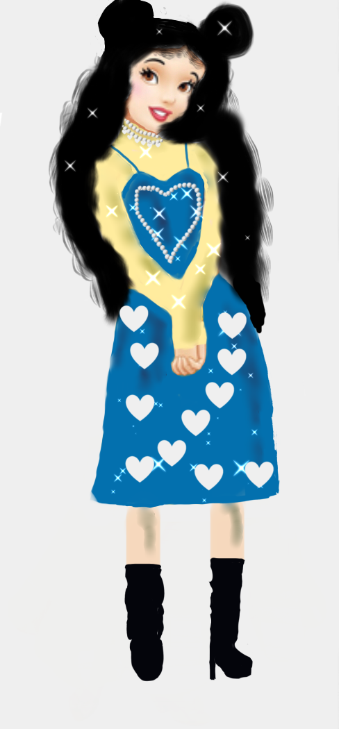 Snow White glow up - ibisPaint