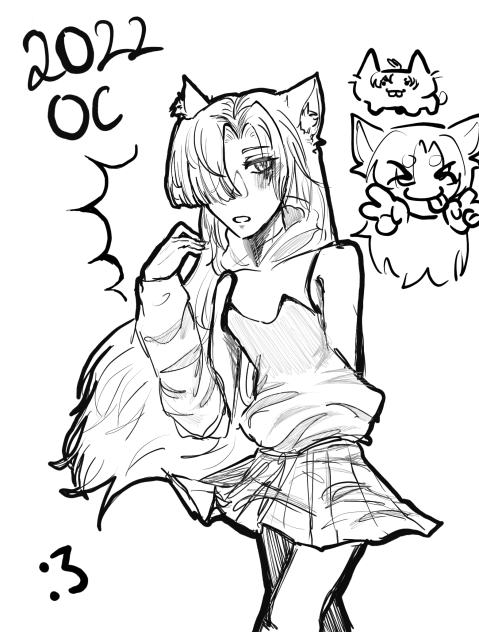 Redraw Old OC pt 1 - ibisPaint