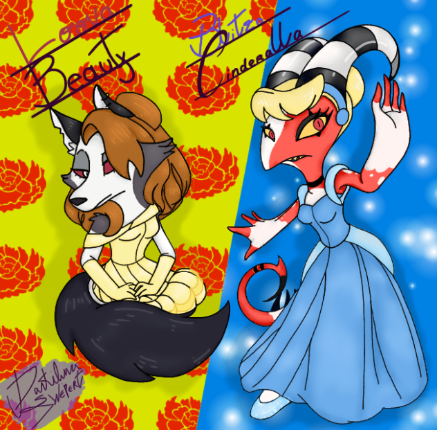 🍹Blitzo and Loona Princess🍹 - ibisPaint