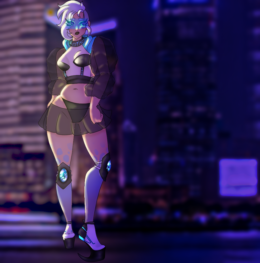 CyberPunk OC - ibisPaint