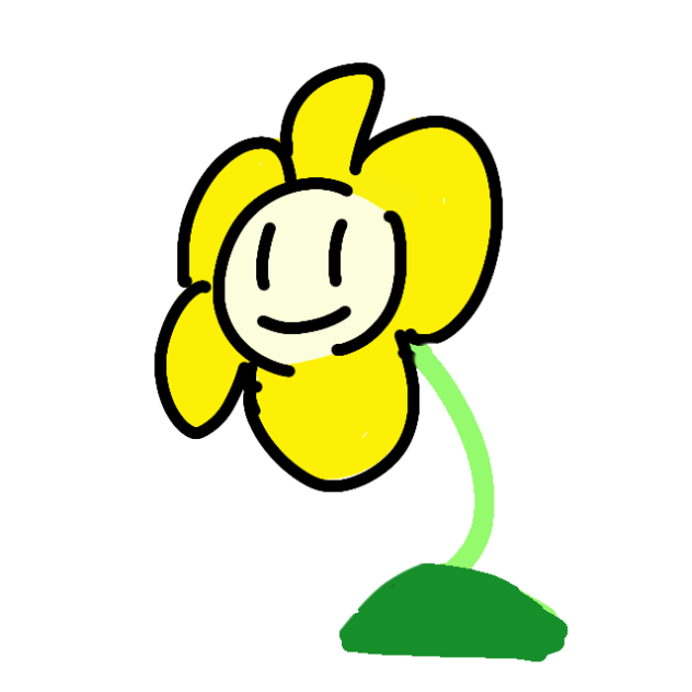 Flowey - ibisPaint