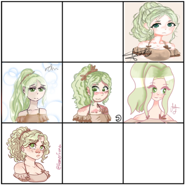 9 styles collab - ibisPaint