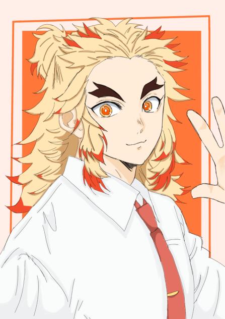 Kyōjirō Rengoku =3 - ibisPaint