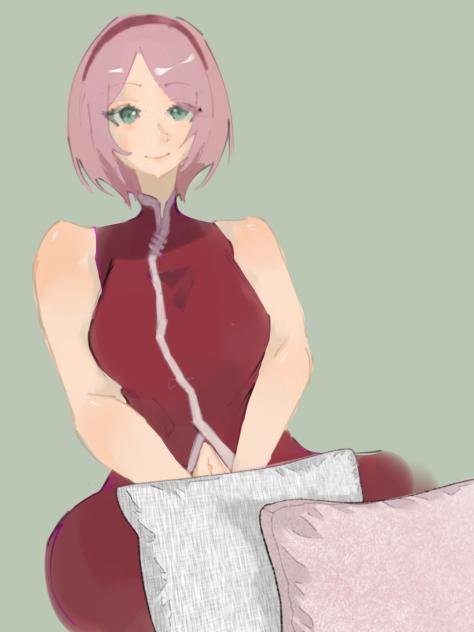 fanart sakura haruno^^ - ibisPaint