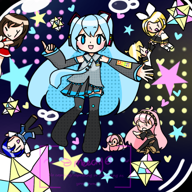 Vocaloid bubble - ibisPaint