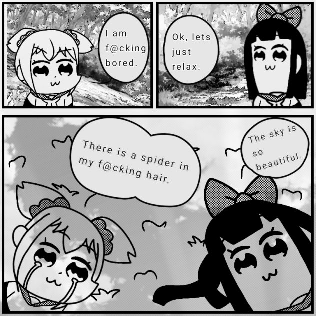 Popuko & Pipimi comic - ibisPaint