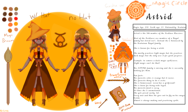 Astrid Character Sheet - ibisPaint