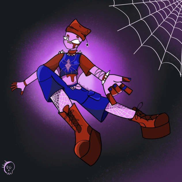 Spider menace - ibisPaint