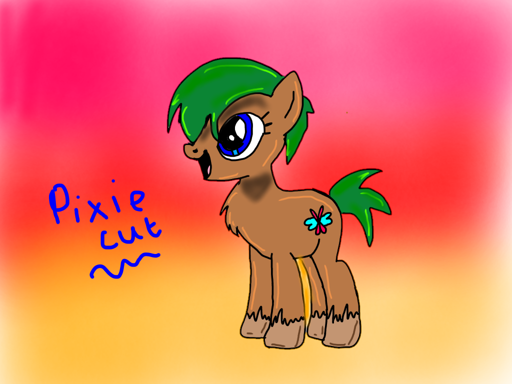 (pixie cut) a mlp speedpaint - ibisPaint