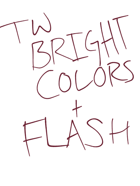 Shatter me (TW BRIGHT FLASHING LIGHTS) - ibisPaint