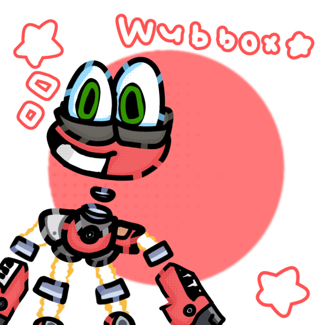I drawed rare wubbox - ibisPaint