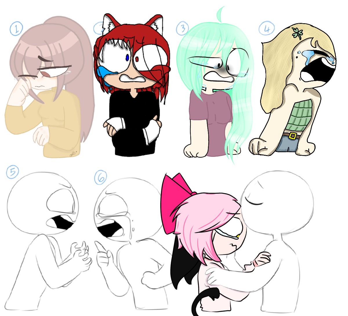 Cry Colab - ibisPaint